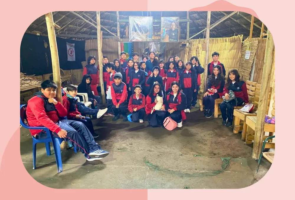 5° y 6° básicos: Ruca Mapuche Kallfu Manke - Colegio Cerro Grande La Serena